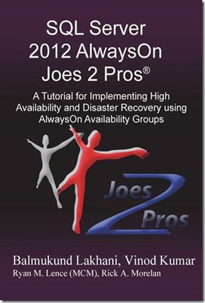 Now Available @ Amazon : My Book on SQL Server 2012 AlwaysOn « Help ...
