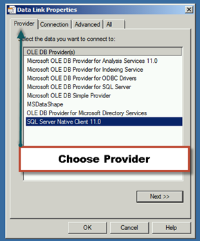 UDL Test Series – Part 2 – Easiest way to create connection string ...